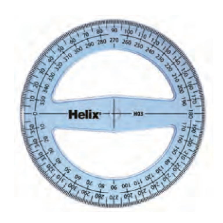 Helix Protractor 360 Degrees-32cm.(New) – Xenon Computers and Stationery