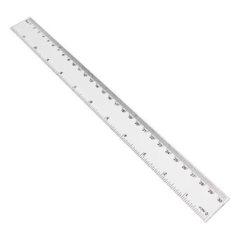 Treeline Easi-Rule Plastic Ruler